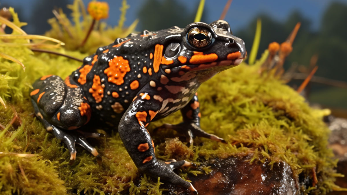 European Fire-bellied Toad: A Fascinating Colorful Amphibian